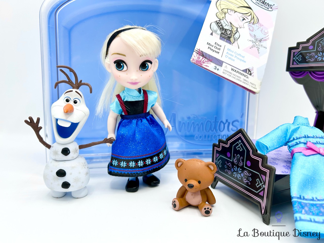 Ensemble de jeu Mini Coffret Poupée Elsa La reine des neiges Animator's Collection Disney Store ...