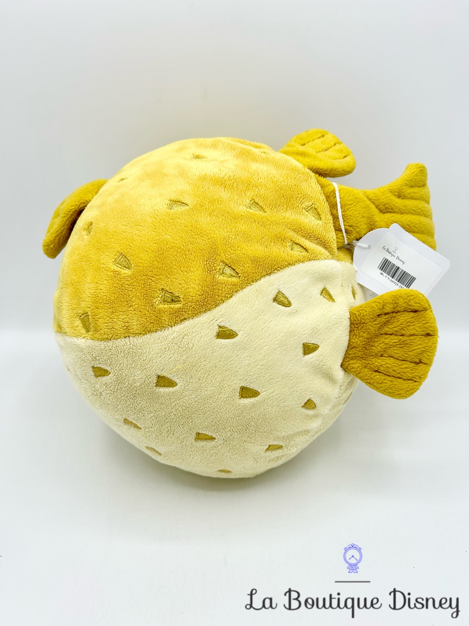 Peluche Boule poisson Le monde de Némo Disney Store ballon jaune 25 cm ...