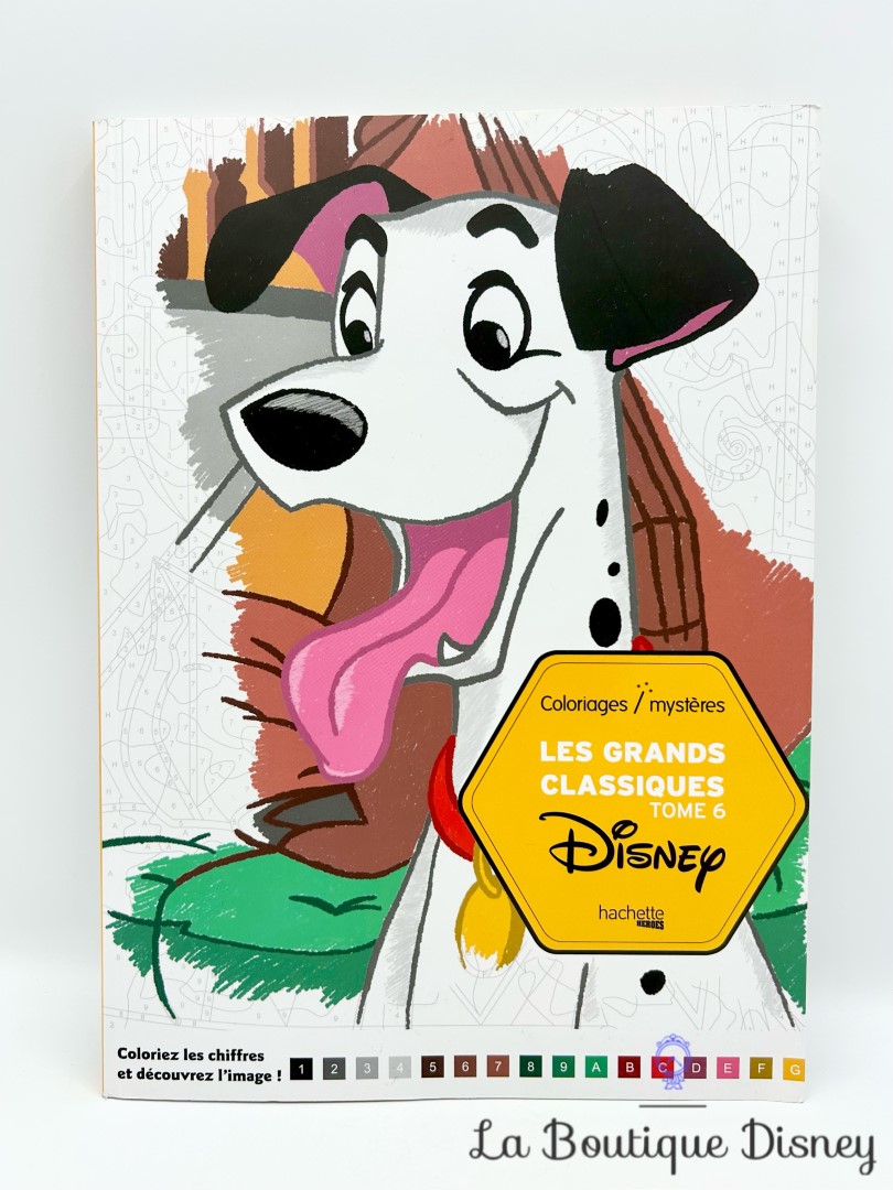 Livre Coloriages Mystères Les grands classiques Tome 6 Disney Hachette - Activités manuelles et ...