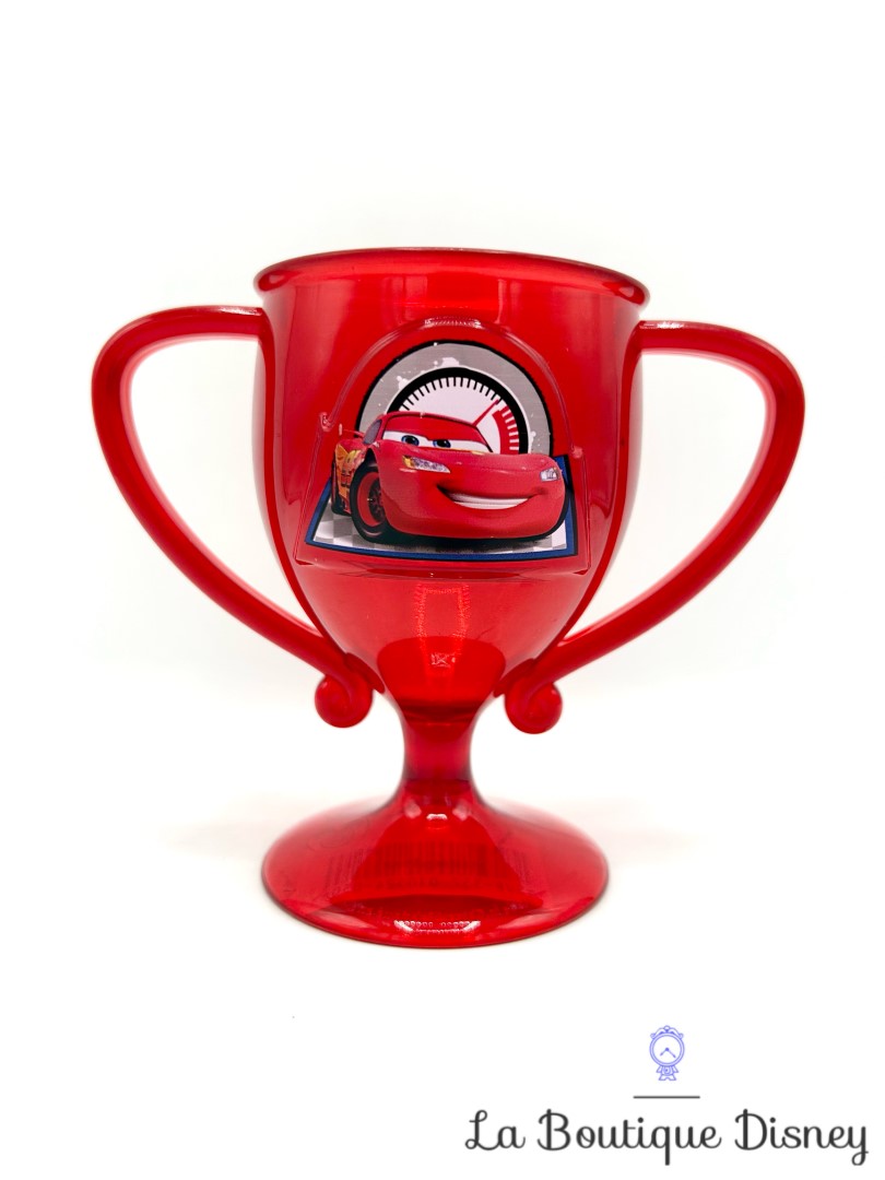 Gobelet Flash McQueen Cars Disney Store verre plastique coupe Piston ...