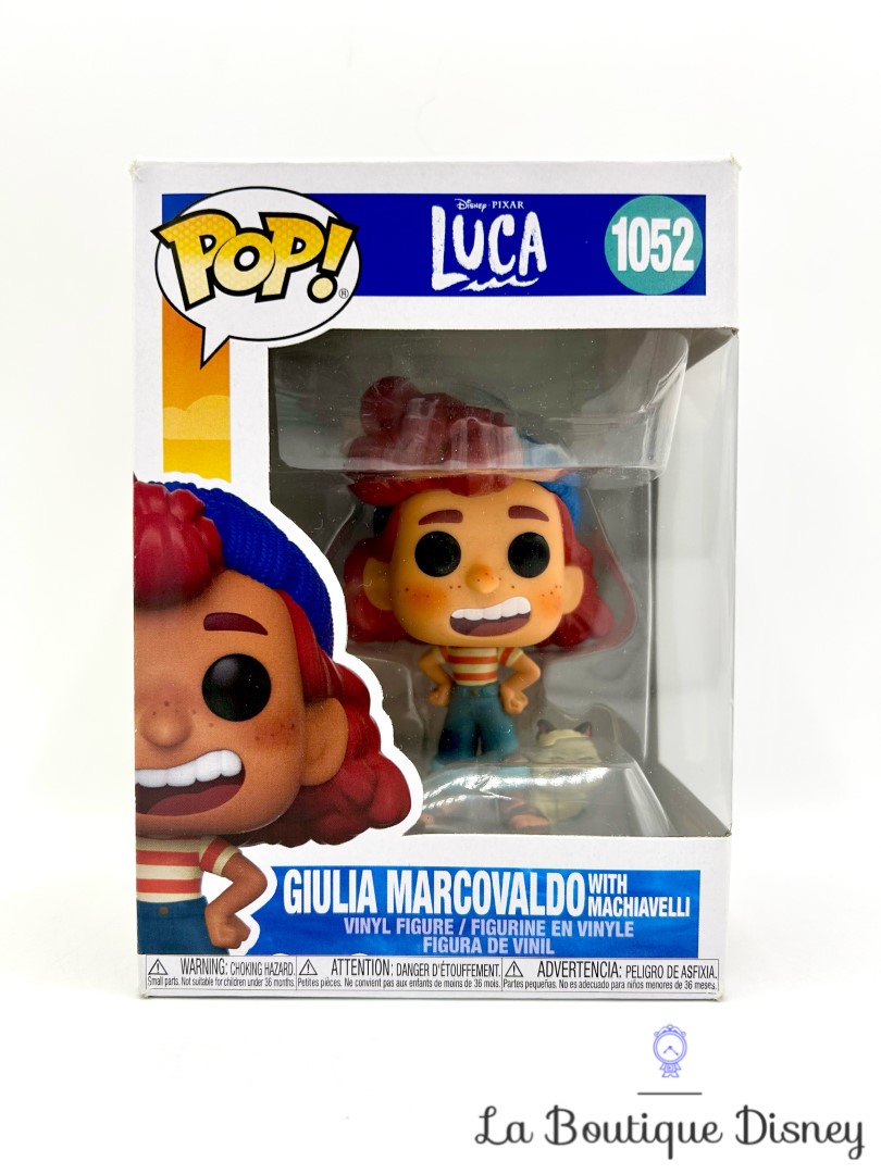Figurine Funko POP 1052 Giulia Marcovaldo Disney Luca collection vinyl ...