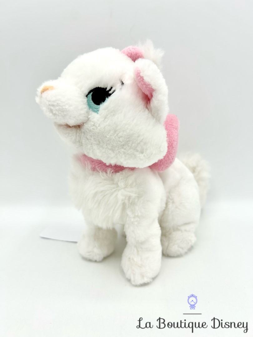 Peluche Marie mini Les Aristochats Disneyland Disney chat blanc noeud ...