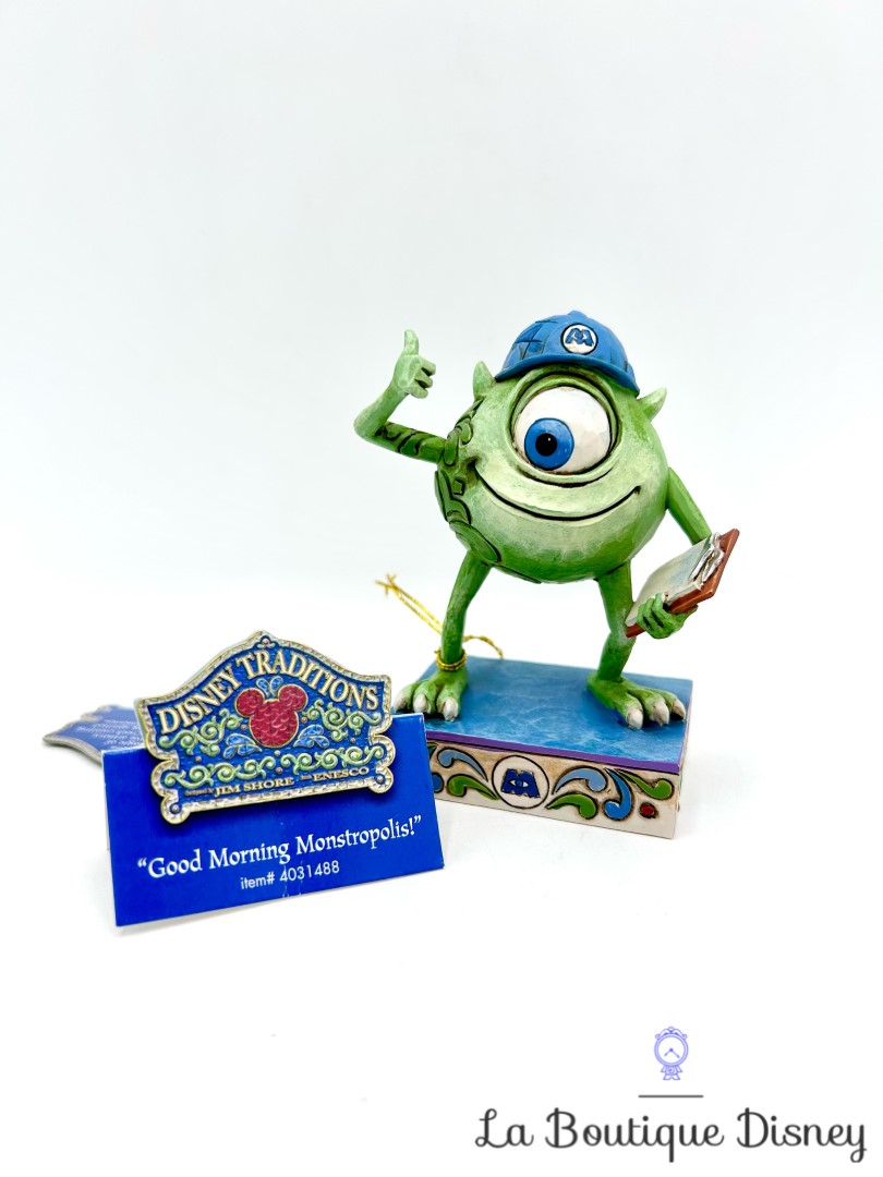 Figurine Jim Shore Bob Razowski Good Morning Monstropolis Disney ...