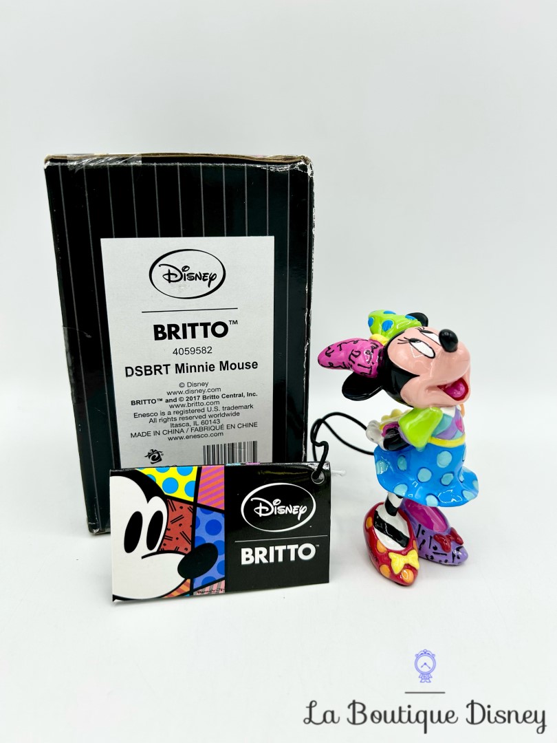 Figurine Britto Minnie Mouse Disney 2017 couleurs 8 cm - Figurines de ...