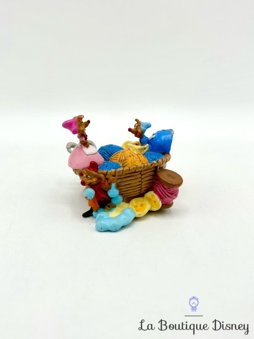 Figurine Perla Suzy Jaq Souris Cendrillon Disney Store Playset panier ...