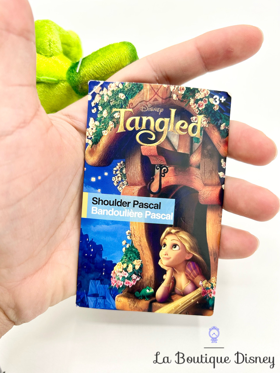 Peluche épaule Pascal Disney Parks Disneyland Raiponce caméléon vert ...