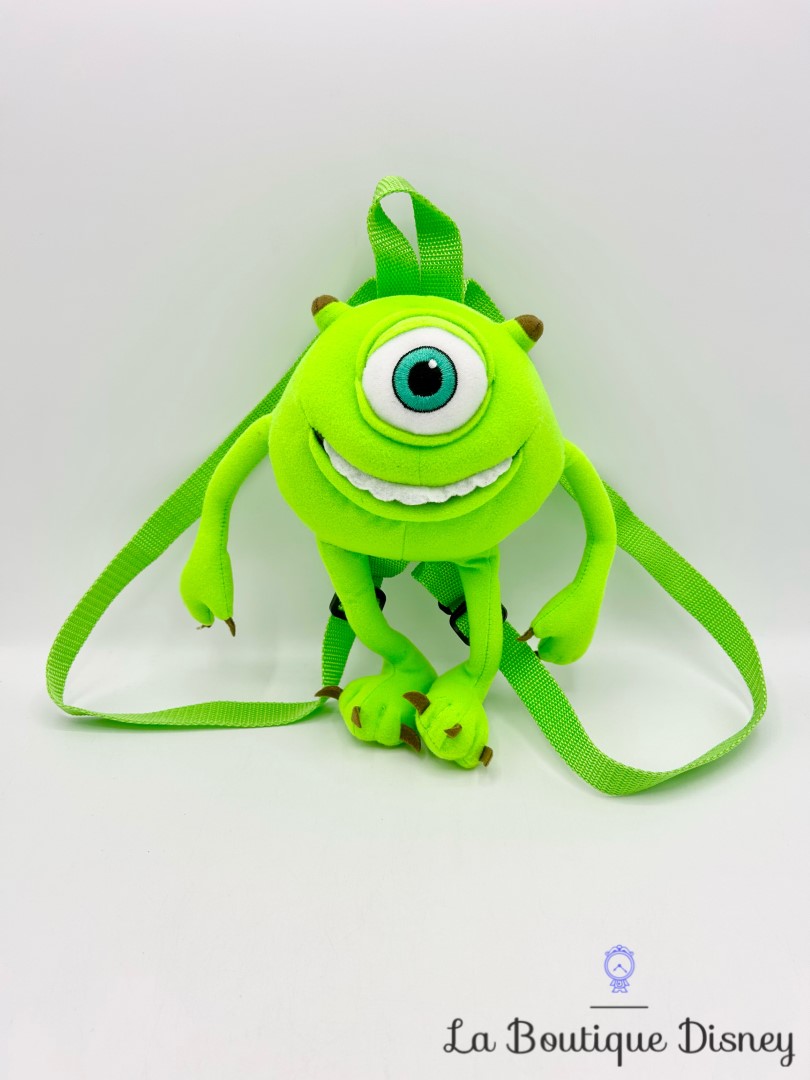 Sac à dos Bob Razowski Monstres et Cie Disney peluche monstre vert 22 ...