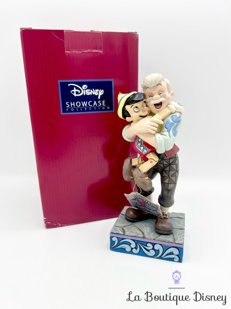 Figurine Jim Shore Pinocchio Geppetto A Father's Love Disney Traditions ...