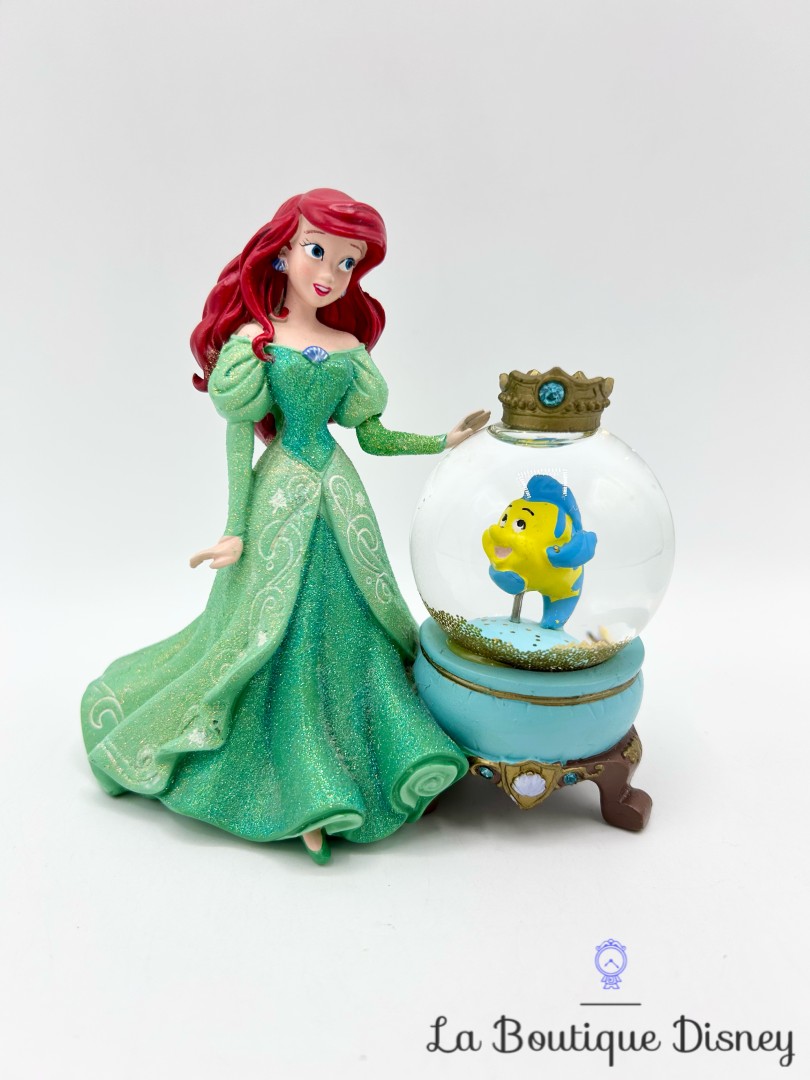 Boule à neige Ariel Polochon La Petite Sirène Disneyland 2015 snow ...