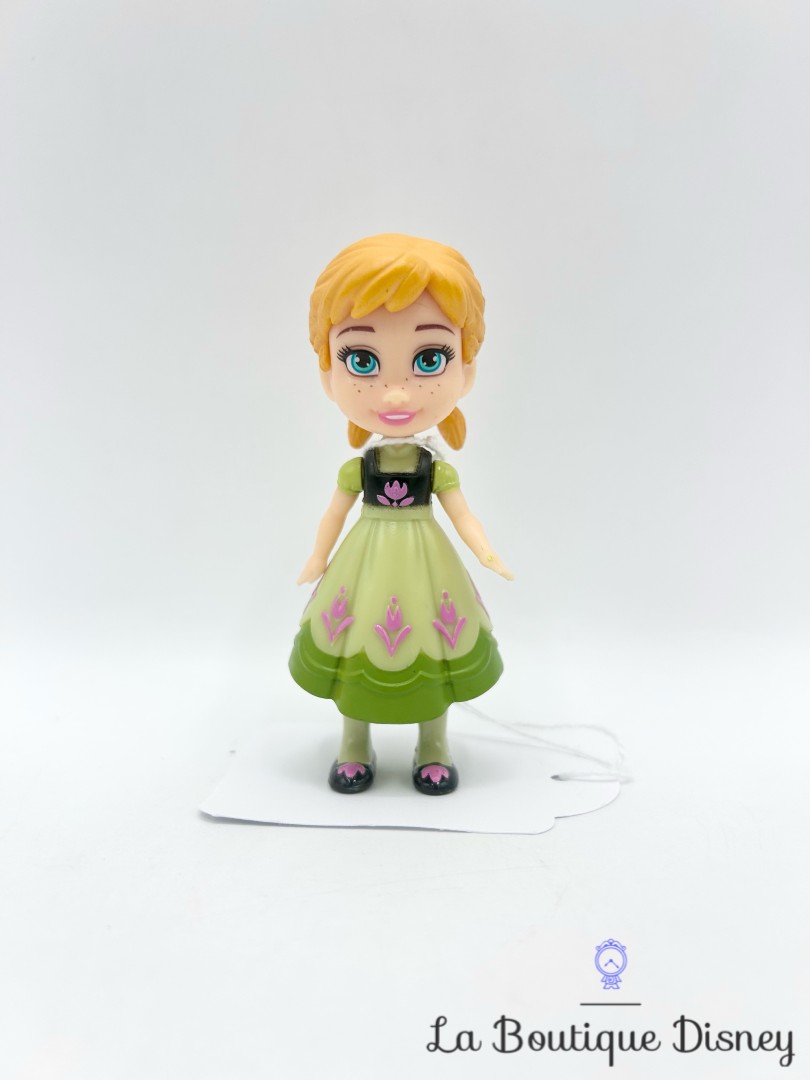 Figurine Mini Poupée Princesse Anna La Reine des Neiges 2 Disney Jakks Pacific robe verte 8 cm ...