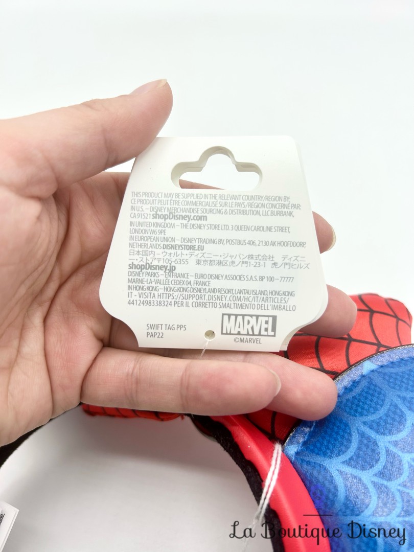 Serre tête Oreilles Minnie Spider Man Marvel Disney Parks 2023 ears ...