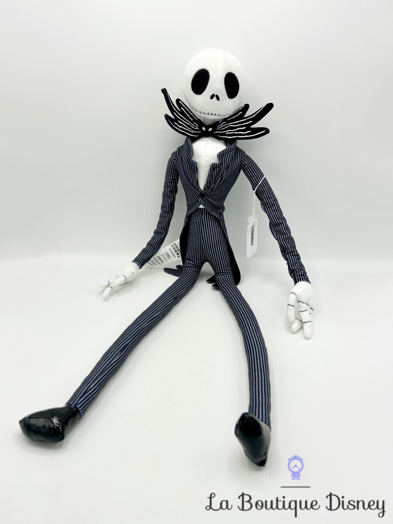Poupée chiffon Jack Skellington Disney Store 2022 peluche squelette L'étrange Noël de Mr Jack 68 ...