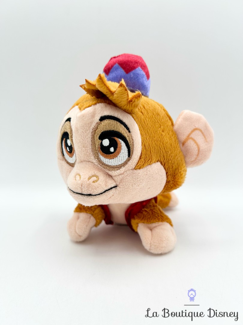 Peluche Mini Abu Naïf Disneyland Paris Disney 2022 Aladdin singe marron ...