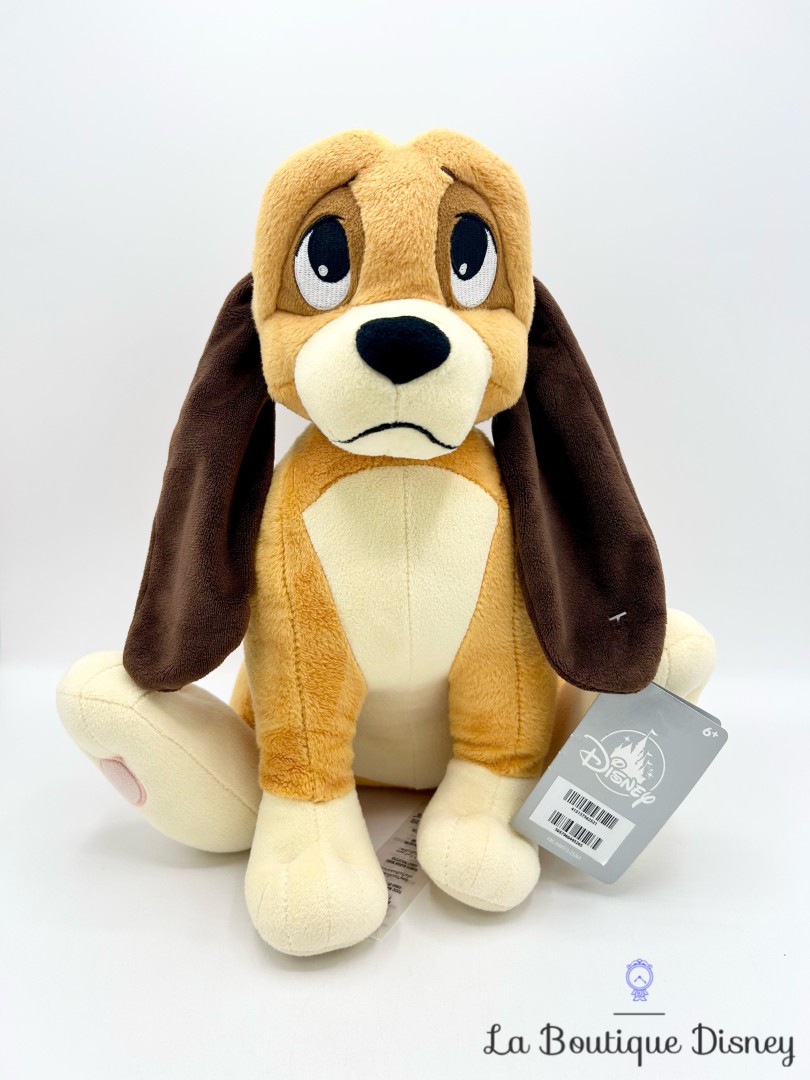 Peluche Rouky Disney Store 2021 Rox et Rouky chien marron 32 cm ...