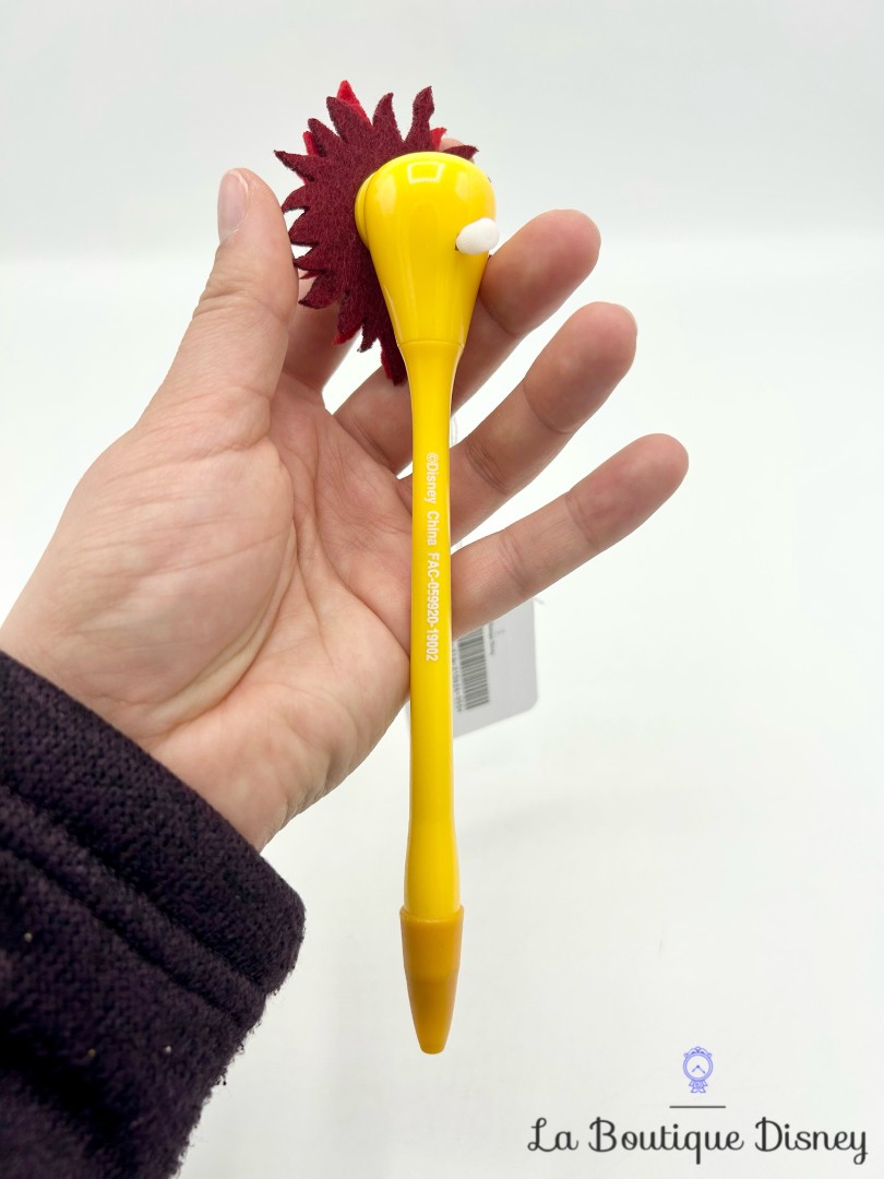 Stylo Simba Le Roi Lion Disneyland Paris Disney lion jaune crayon ...