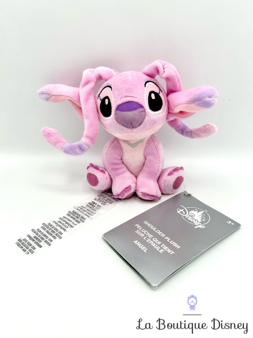 Peluche épaule Angel Disney Parks Disneyland Lilo et Stitch rose ...