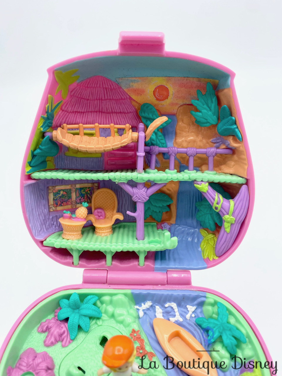 Polly Pocket Bluebird 1996 Jungle Adventure Sac à Dos Rose Autres