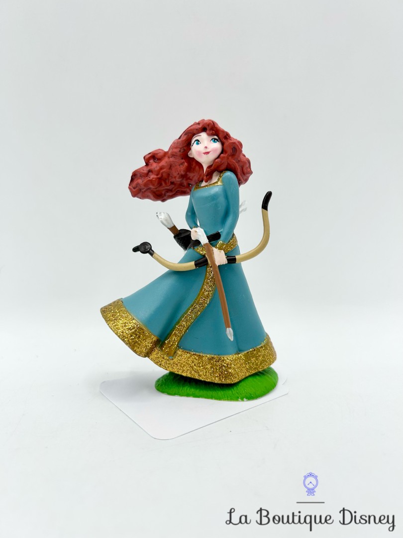 Figurine Mérida Rebelle Disney Store Playset princesse paillettes 9 cm ...
