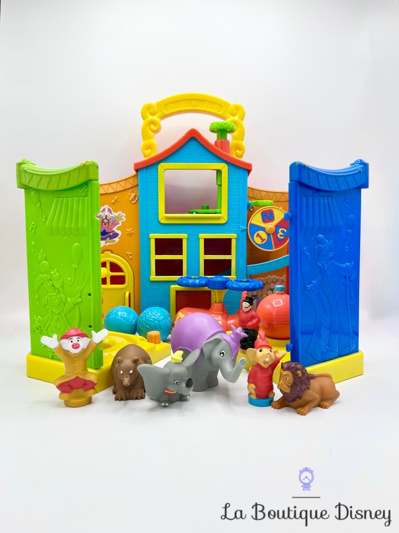 Jouet Le Cirque de Dumbo Disney Animal Friends Bandai vintage Ensemble ...