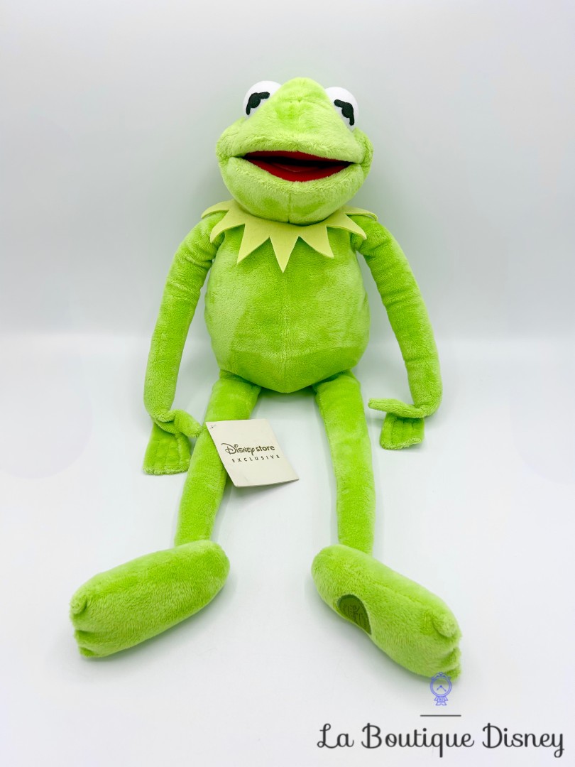 Peluche Kermit la Grenouille Les Muppets Disney Store Exclusive vert ...