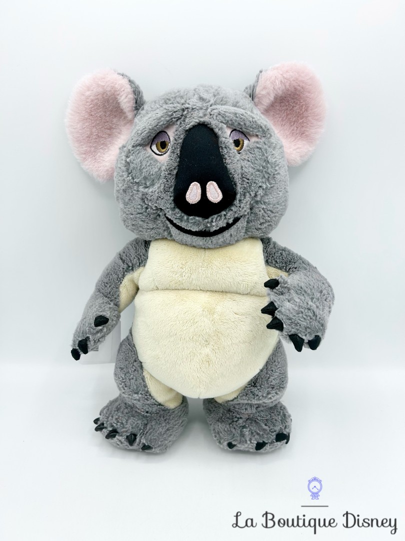 Peluche Nigel The Wild Disney Store koala gris écusson 35 cm - Peluches ...