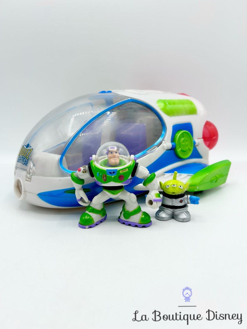 Jouet Figurine Vaisseau Buzz l'Eclair Toy Story and Beyond Lost Episodes Disney Hasbro 2003 ...