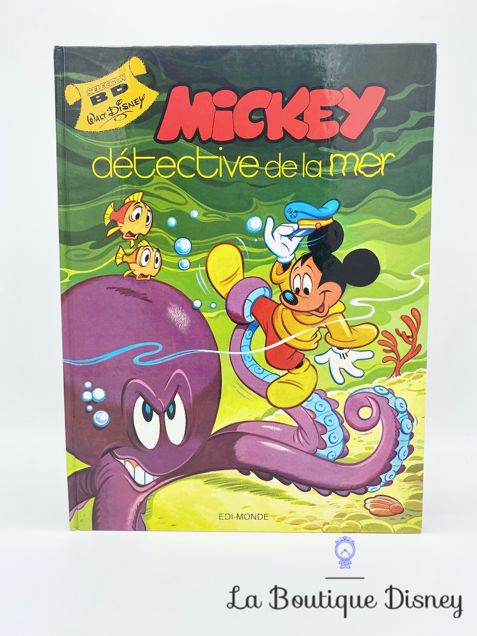 Livre Mickey détective de la mer Sélection BD Walt Disney EDI-Monde ...
