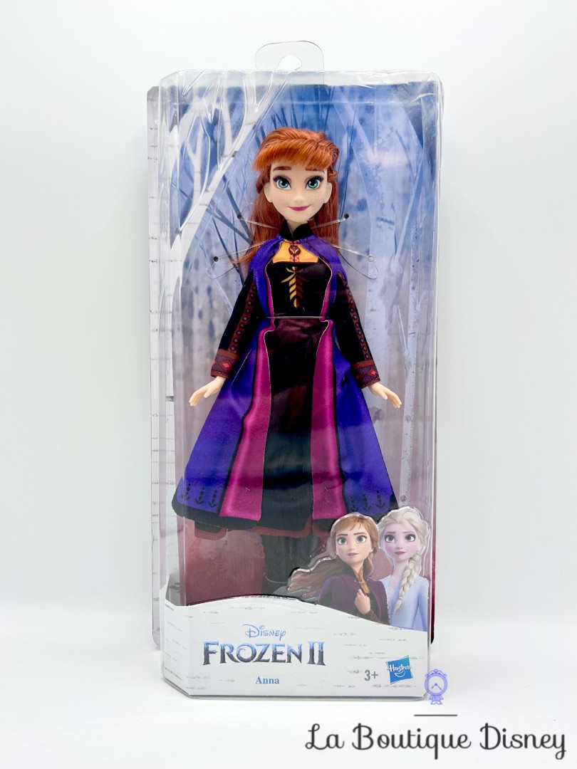 Poupée Anna La Reine des Neiges 2 Disney Hasbro 2019 Frozen II mannequin 28 cm - Poupées/Poupées ...