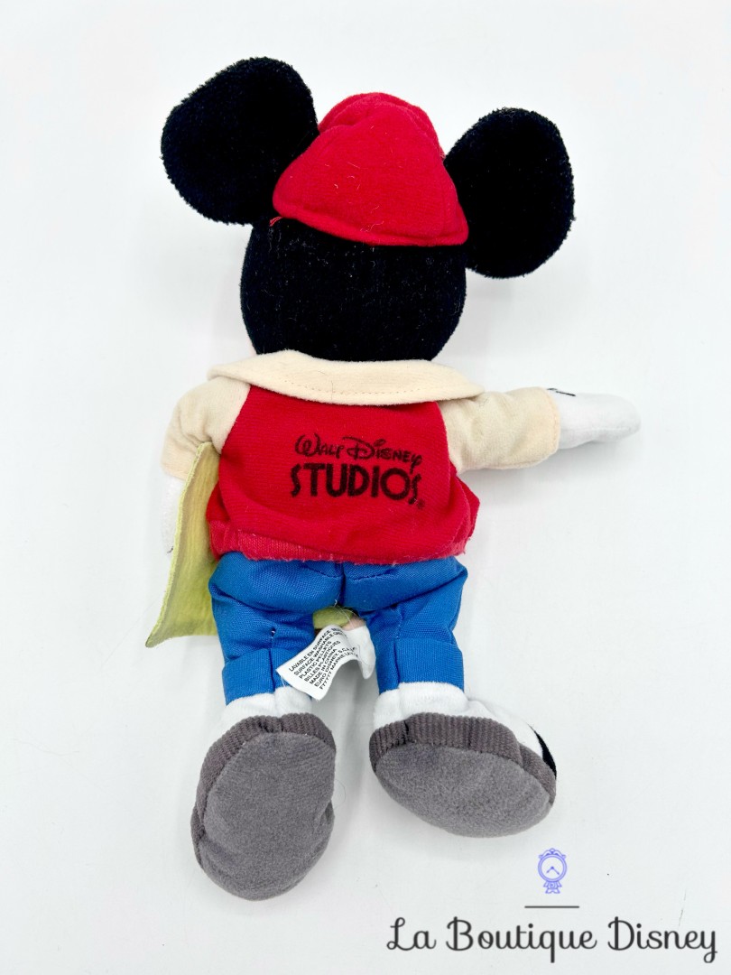 Peluche Mickey Mouse Script Walt Disney Studios Disneyland Resort Paris Disney 26 cm - Peluches ...