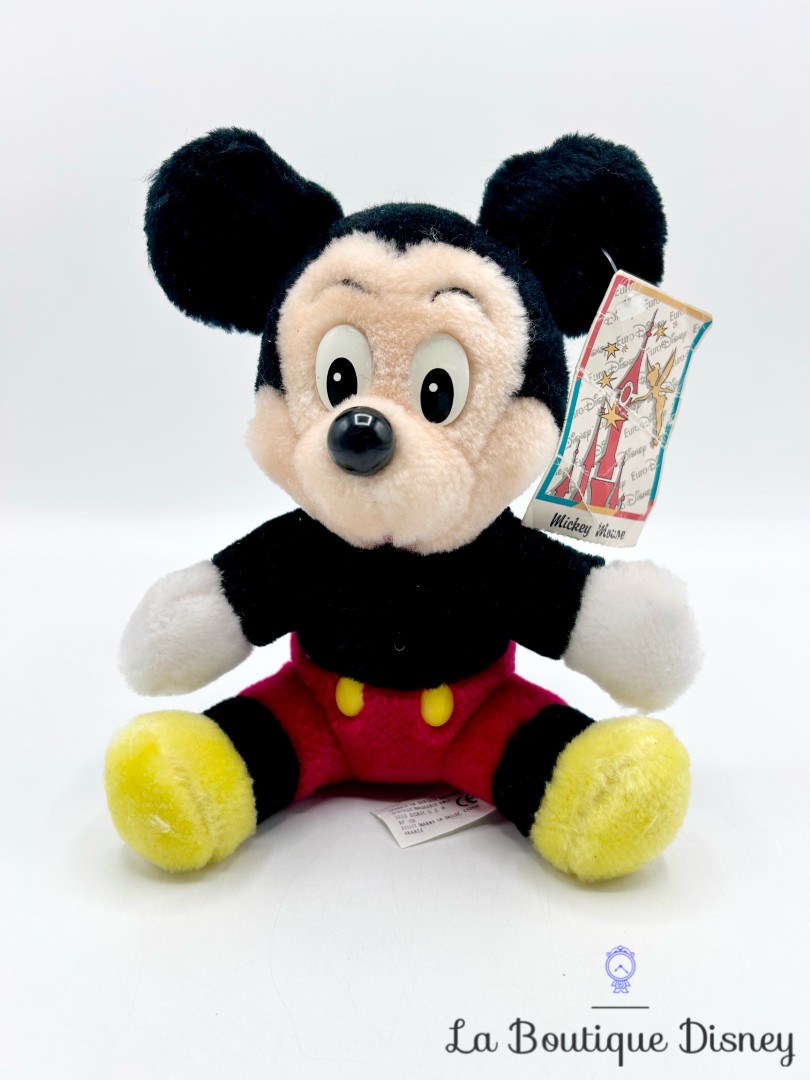 Peluche Mickey Mouse Euro Disney Disneyland vintage 20 cm - Peluches/Peluches Disneyland - La ...