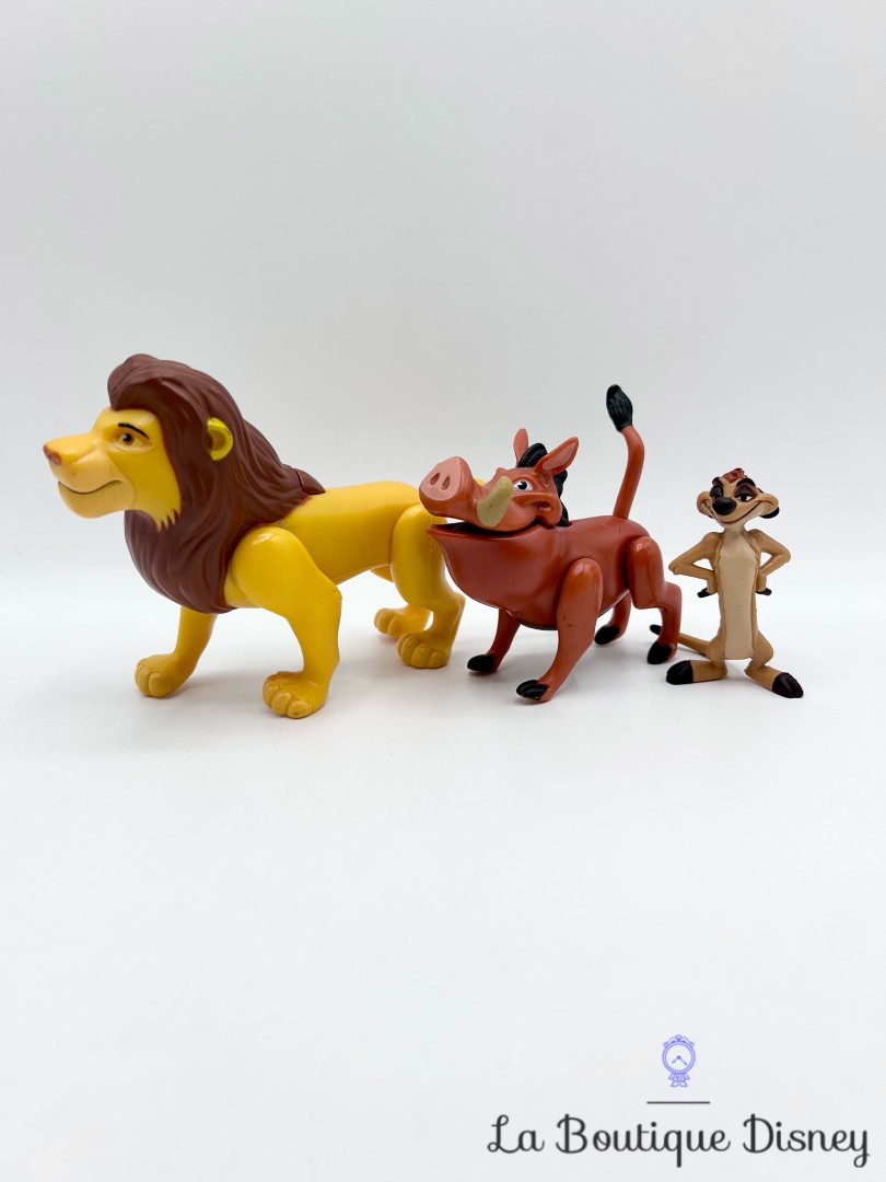 Figurines Simba Timon et Pumbaa Disney Le Roi Lion suricate phacochère ...