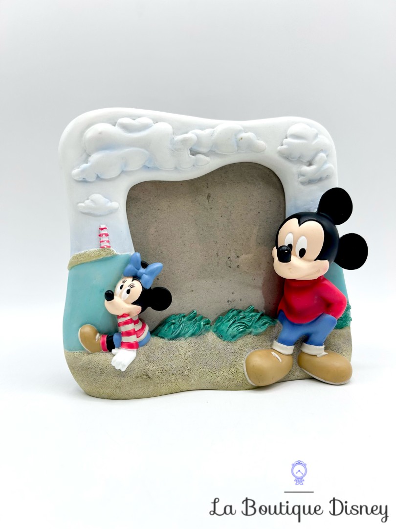 Cadre photo Mickey Minnie résine Disney vintage mer phare - Maison ...