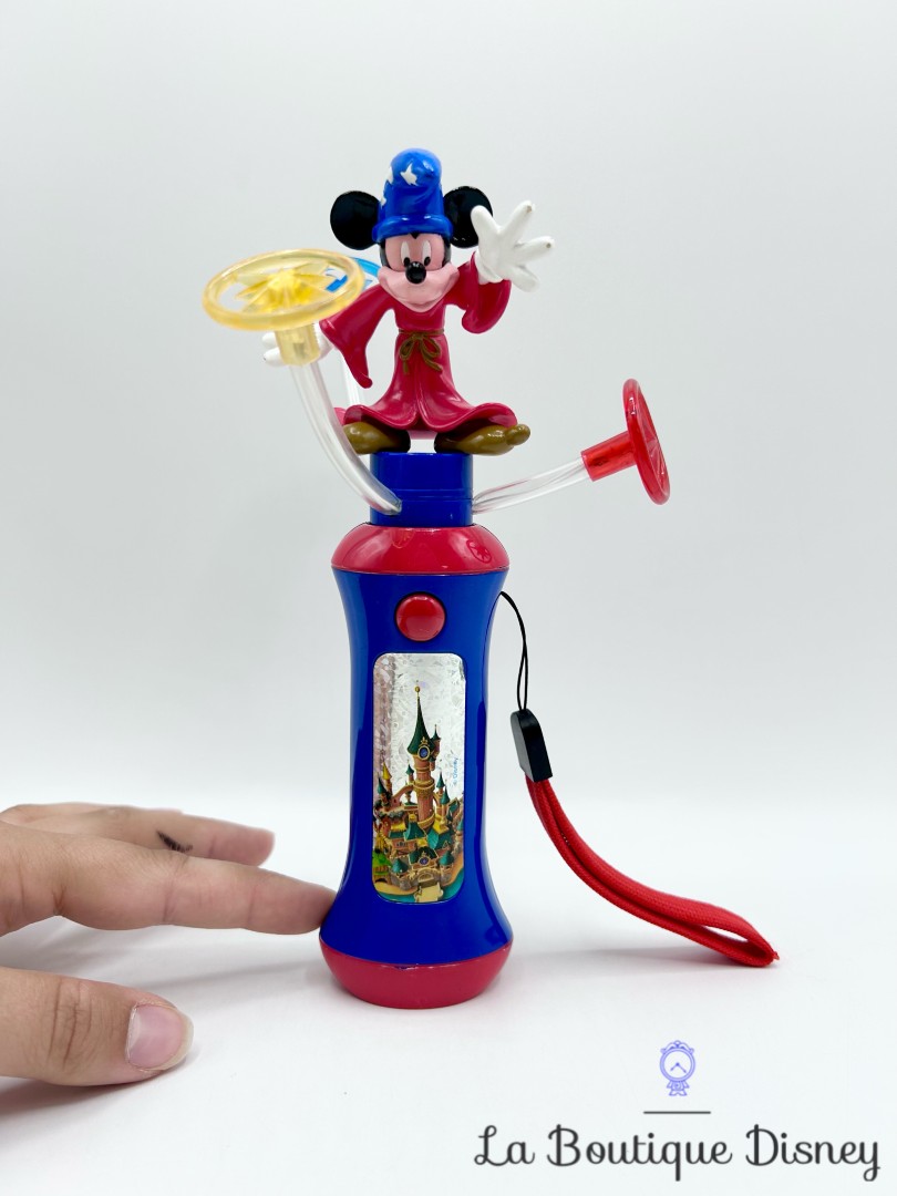 Jouet Mickey Fantasia tourne lumineux Disneyland Paris Disney bleu ...
