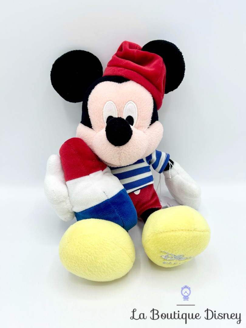 Peluche Mickey Mouse France Disney Store Paris Tour Eiffel 32 cm ...