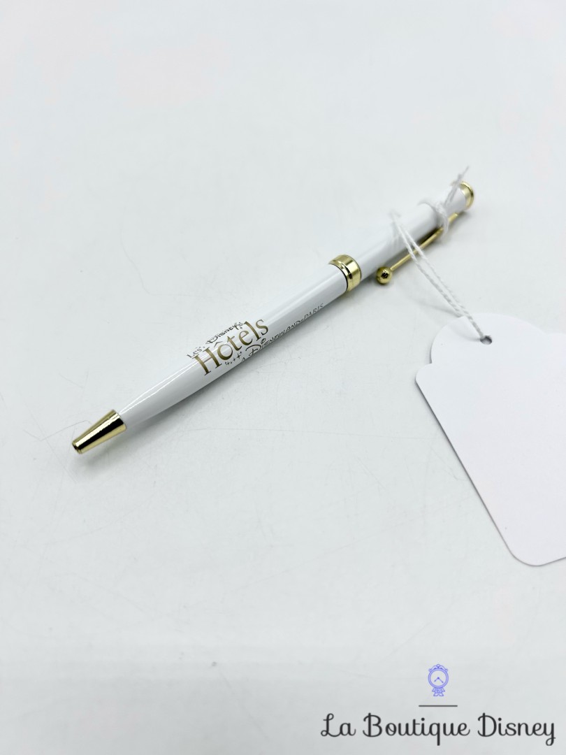 Stylo Les Disney Hôtels Disneyland Paris crayon métal blanc - Activités ...