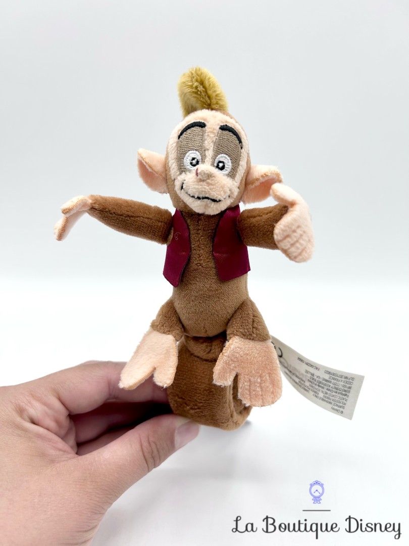 Peluche bracelet Abu Aladdin Disneyland Paris 2019 Disney singe à ...