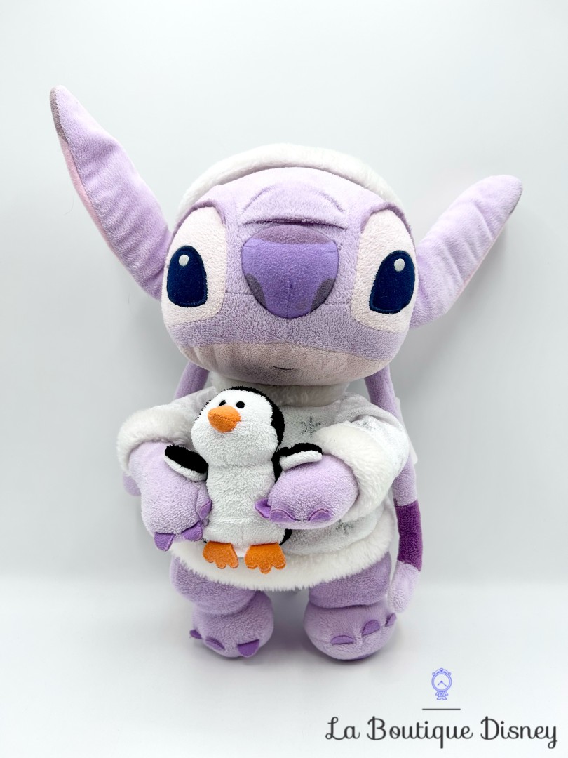 Peluche Angel Noël Pingouin Disneyland Paris Disney Lilo et Stitch ...