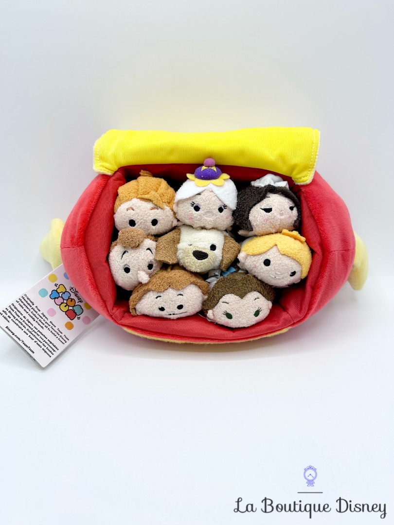 Peluche Tsum Tsum Bag Set Beauty and the Beast Disney Store 2016 La ...