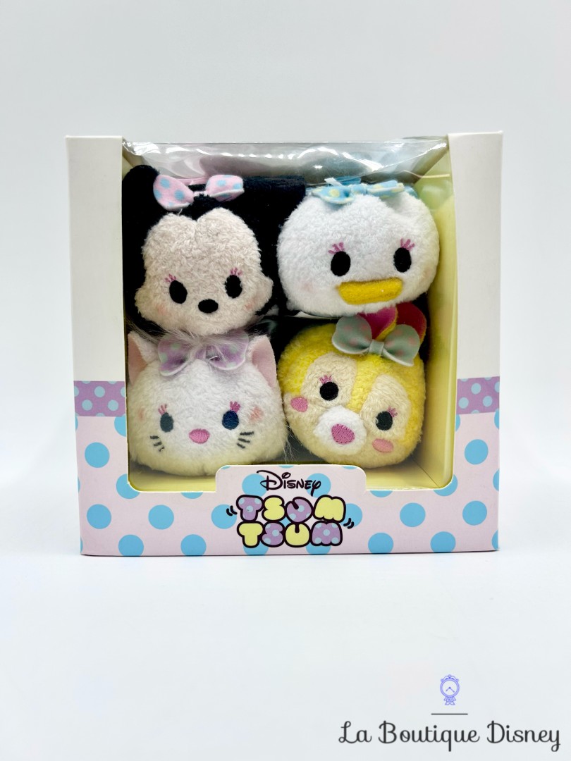 Peluche Tsum Tsum Box Set Minnie and Friends Dressy Disney Store 2015 ...