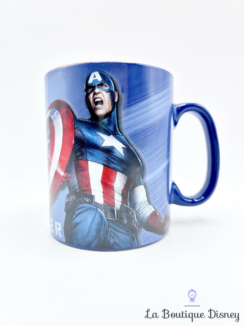 Tasse Captain America The First Avenger Marvel mug ABYstyle bleu ...