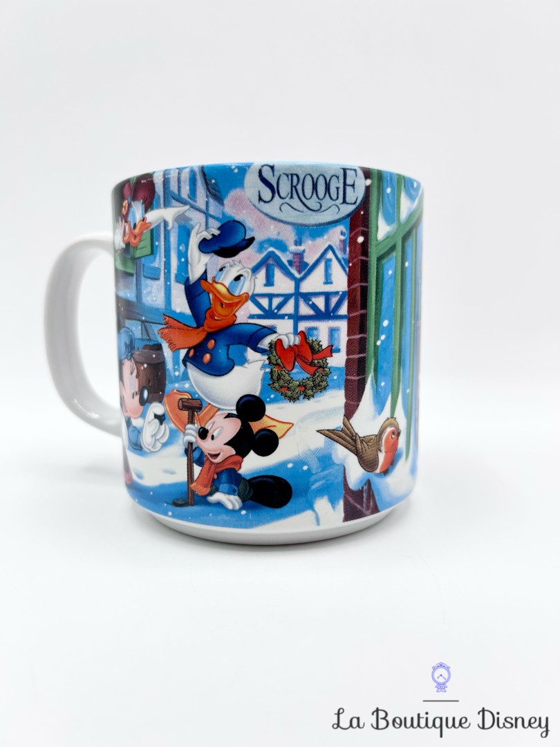 Tasse scène Le Noël de Mickey Disney Store Classics 2003 mug scène film ...