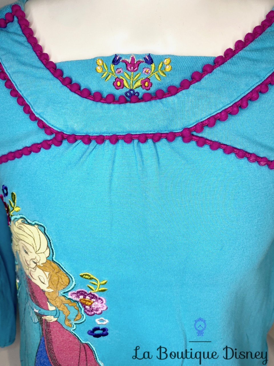Sweat Anna et Elsa La reine des neiges Disney Store taille 5-6 ans bleu ...