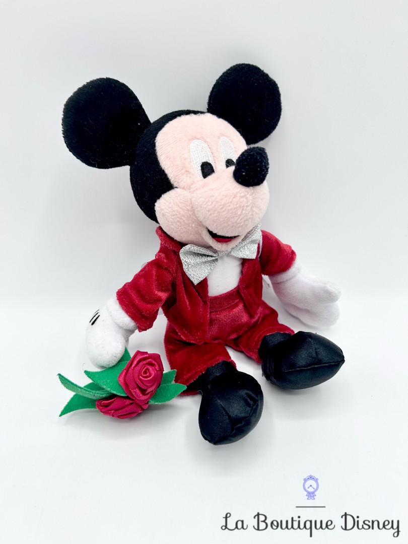 Peluche Mickey Mouse Saint Valentin Disneyland Paris Disney costume ...