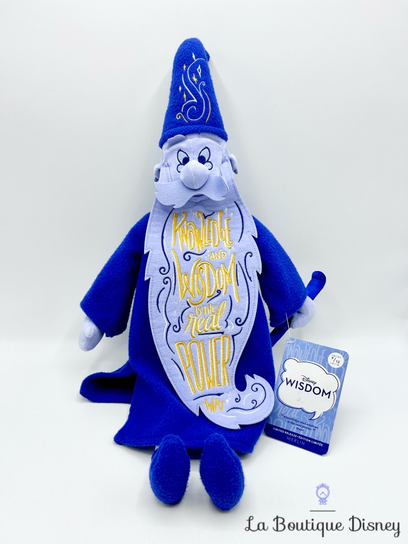 Peluche Merlin l'Enchanteur Disney Wisdom Series 9 of 12 Édition ...