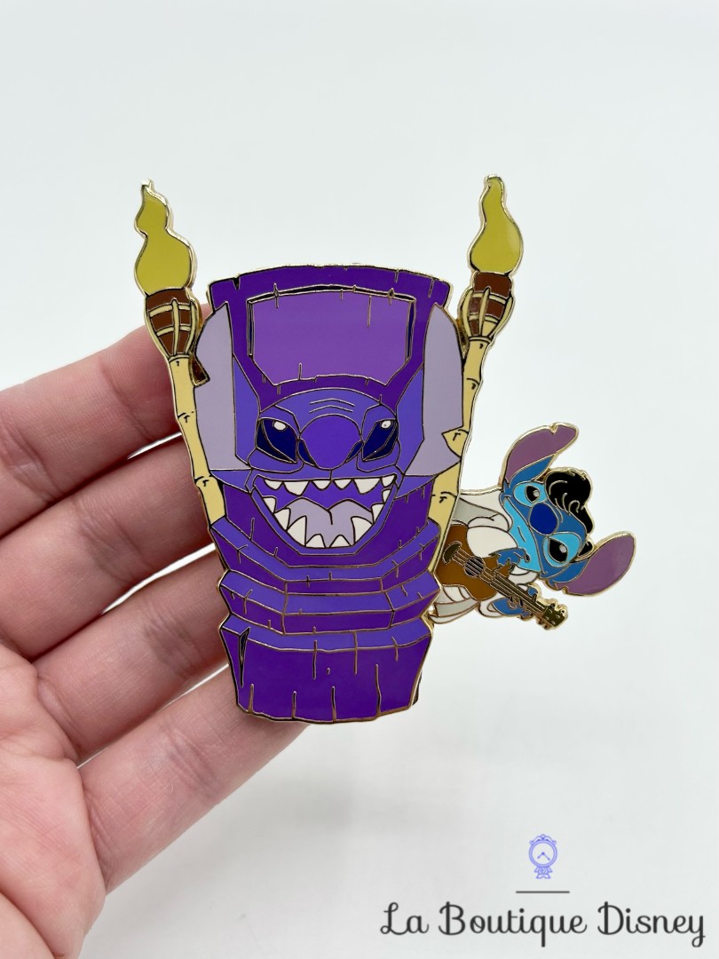 Pin Stitch Mechanical Tiki Edition limitée 500 EX Disney Auctions 2004 Movement Jumbo 34801 ...