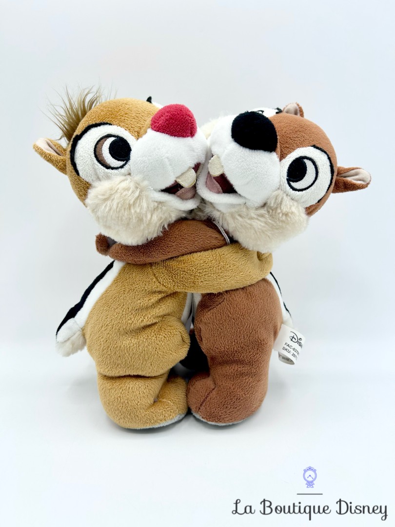 Peluche Tic et Tac Disneyland 2015 Disney écureuils marron calin 34 cm - Peluches/Peluches ...
