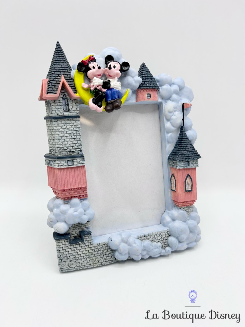Cadre photo Mickey Minnie Château Disney vintage résine - Maison/Cadres ...