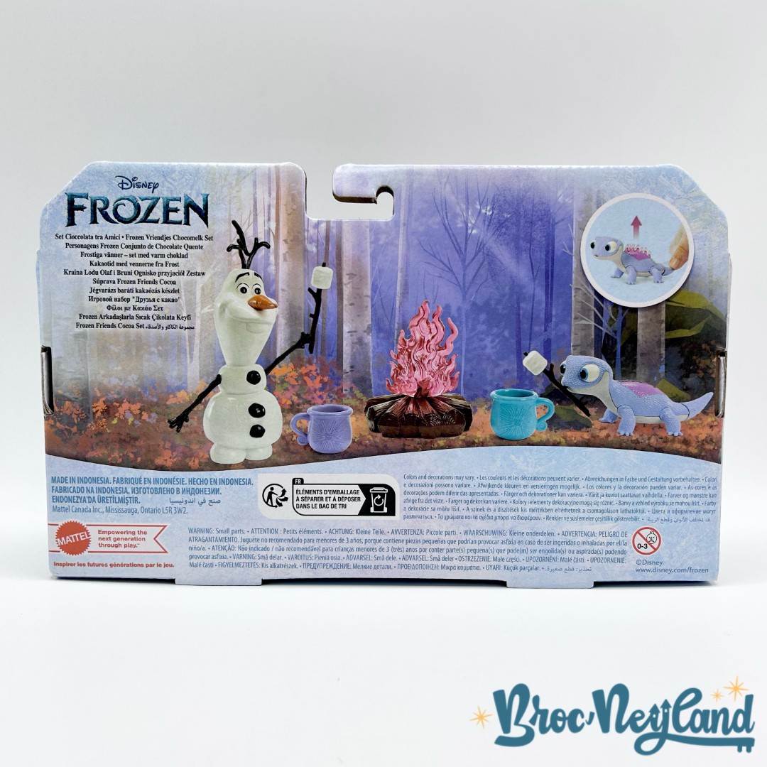 Jouet Coffret Olaf et Bruni Amis et Chamallow Disney Mattel 2022 La ...