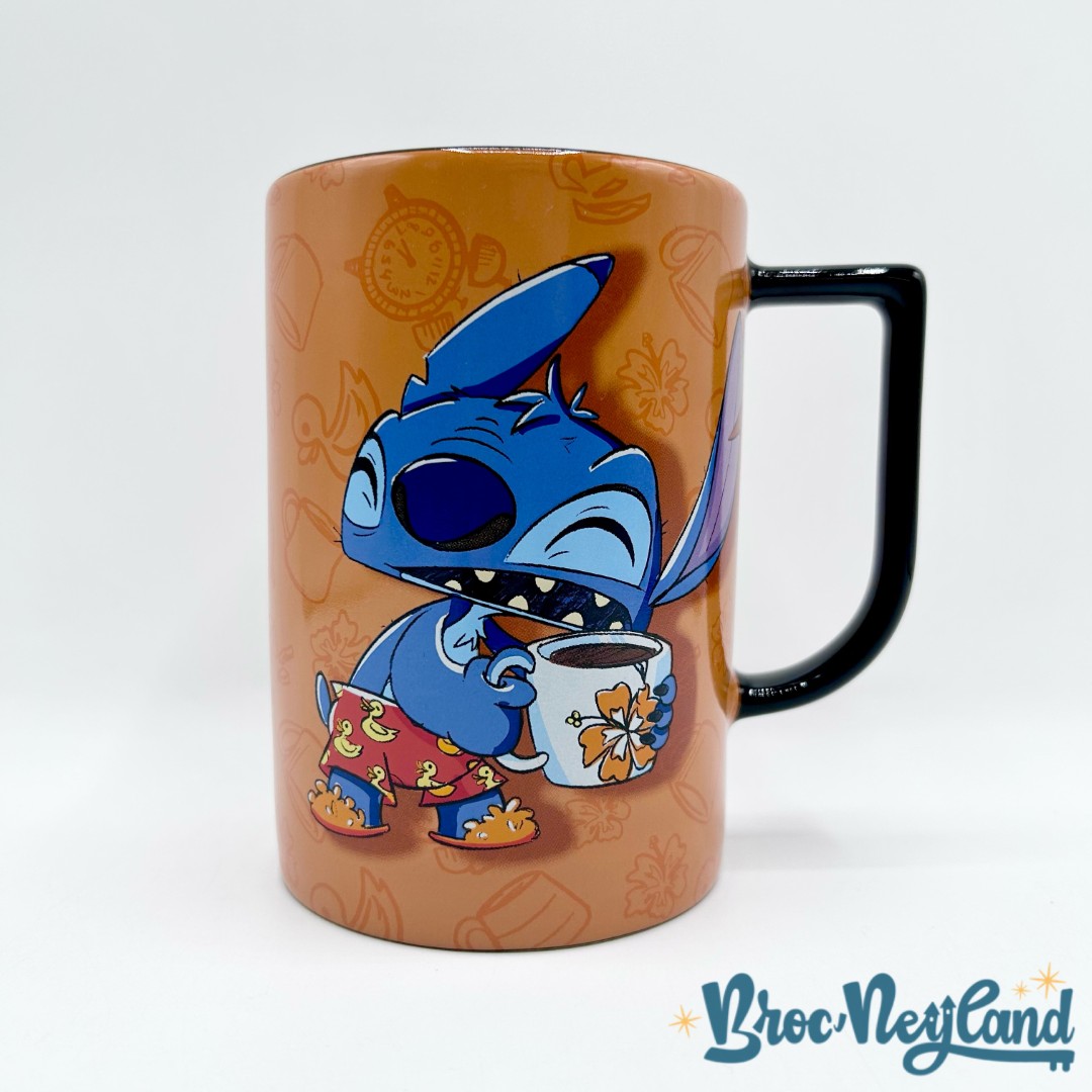 Tasse Stitch I don't do Mornings Disney Store 2017 mug Lilo et Stitch ...