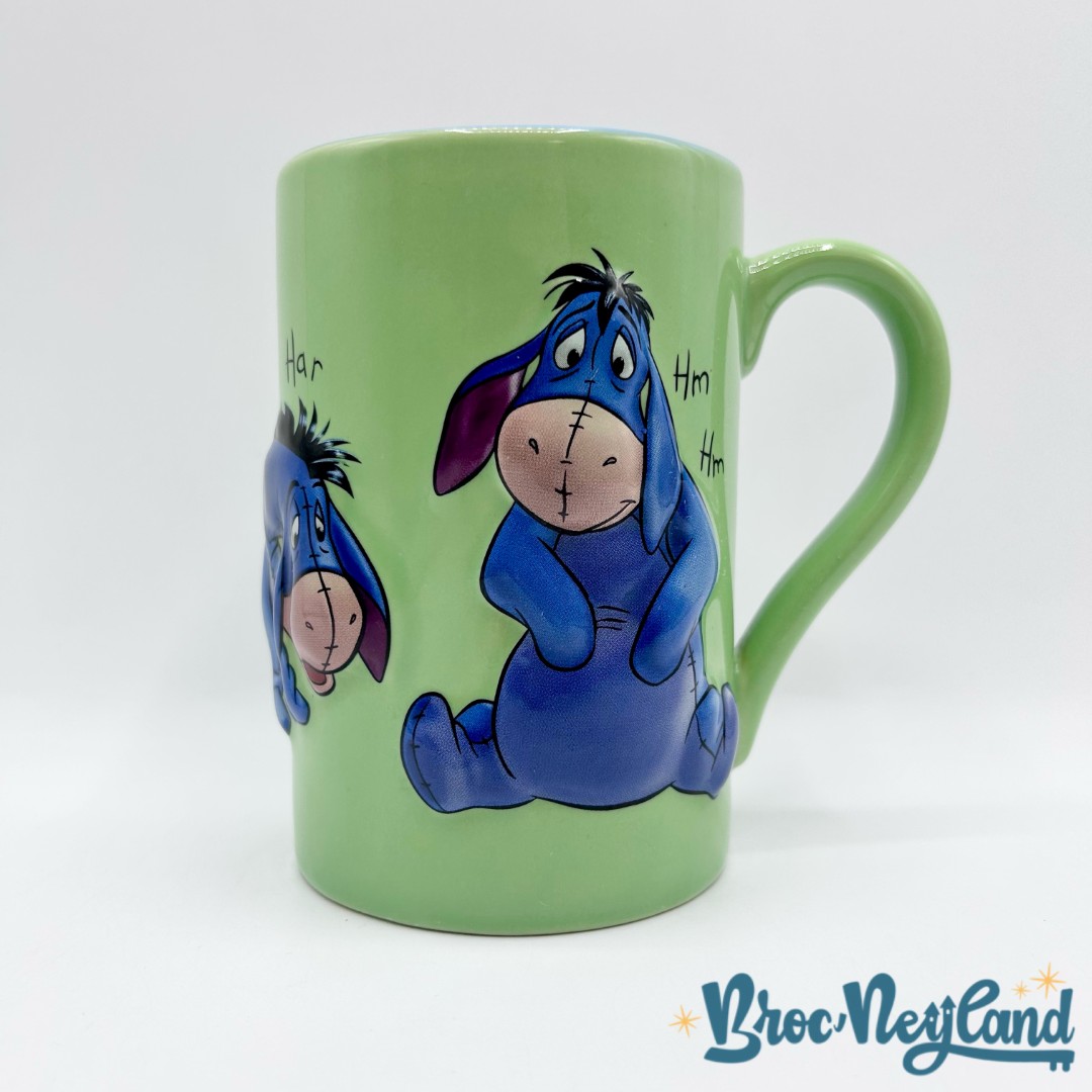Tasse Bourriquet Har Hm Disney Store mug Winnie l'ourson vert ...